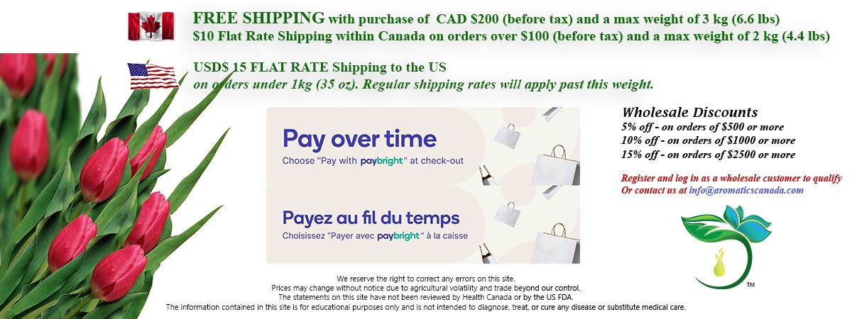 2022 Tulip Banner with Flags - Aromatics Canada Inc.